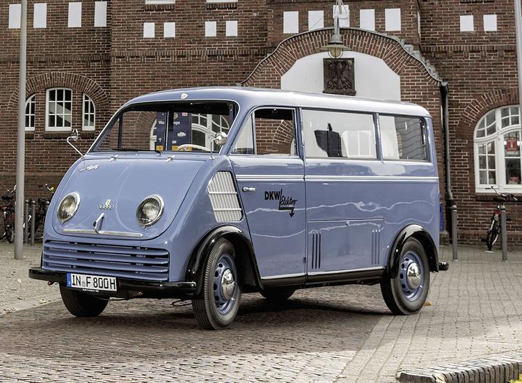 Audi restaura van eléctrica DKW de 1956