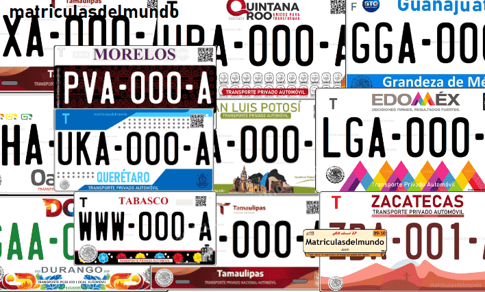 Placas en Baja California